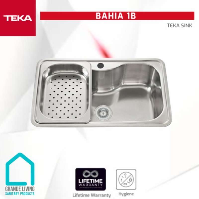 Jual TEKA Stainless Steel Kitchen Sink BAHIA 1B Bak Cuci Piring ...