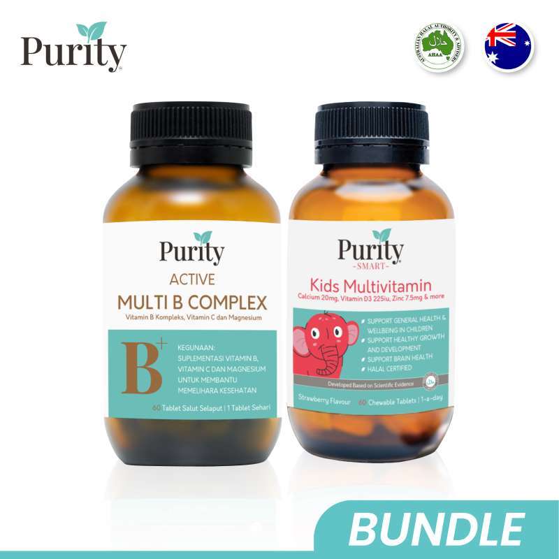 Jual Purity Vitamin Anak dan Multi B Complex 60 Tablet di Seller ...