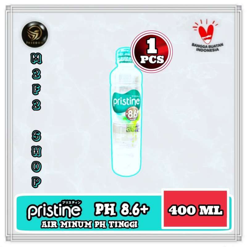 Promo Air Mineral Pristine pH8.6+ Botol Pet - 400 ml (Kemasan Karton) Diskon 18% di Seller M2F2 ...