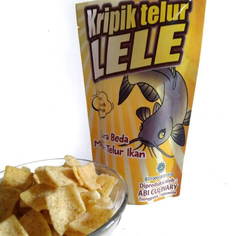 Jual Keripik Telur Lele Keripik Camilan Balita Camilan Keluarga Di ...
