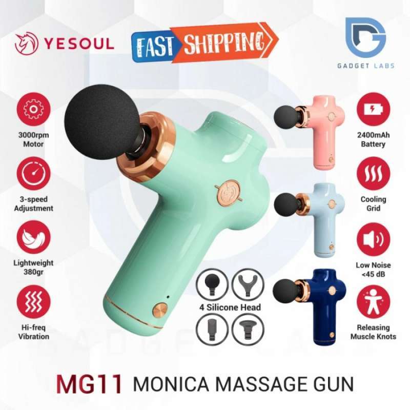 Promo Yesoul Mg11 Alat Massage Gun Portable Elektrik Diskon 5% Di ...