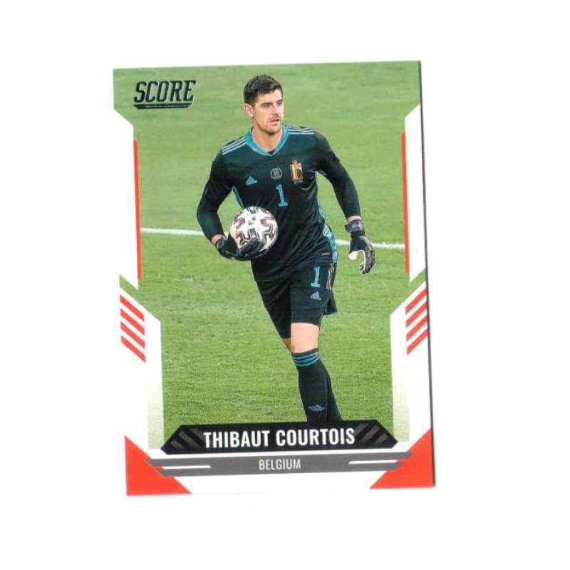 Jual Kartu Bola 2022 Panini Score FIFA Thibaut Courtois Belgium di ...