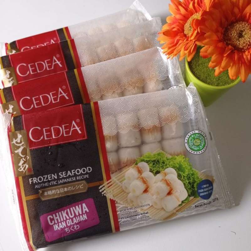 Jual Cedea chikuwa mini 250gr ikan olahan murah enak halal frozen ...