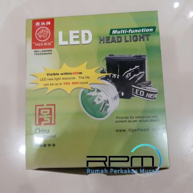 Jual Senter Kepala Tiger Original Murah - Harga Diskon Juni 2024 ...
