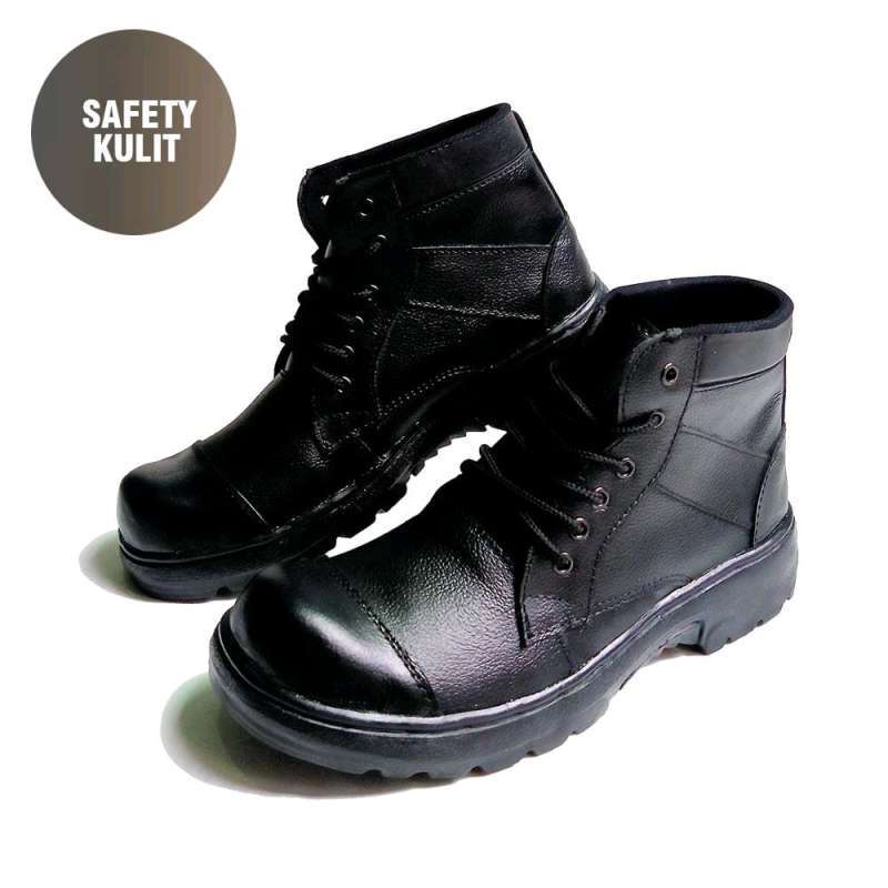 Promo SEPATU PDL PDH KULIT ASLI UJUNG BESI JATAH TNI POLRI POLPP SATPAM ...