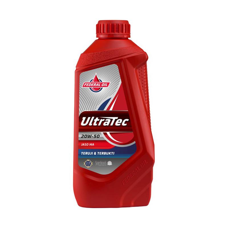 Jual Federal Oil Ultratec SAE 20W-50 Oli Mesin Motor [800 mL] di Seller ...