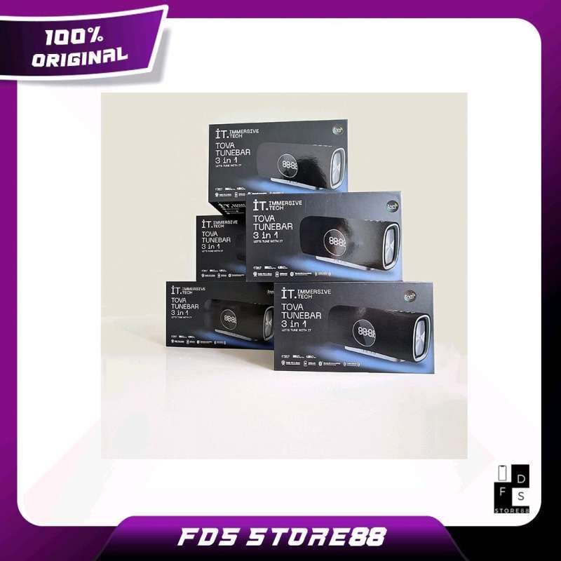 Jual It Immersive Tech Tova Tunebar 3 In 1 Speaker Bluetooth Original ...