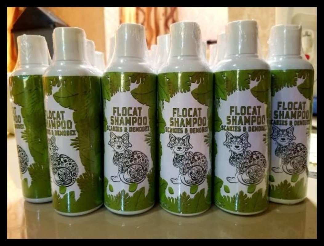 Jual Stock Terbaru Flocat Shampoo Jamur Dan Kutu Kucing,anjing (knock ...