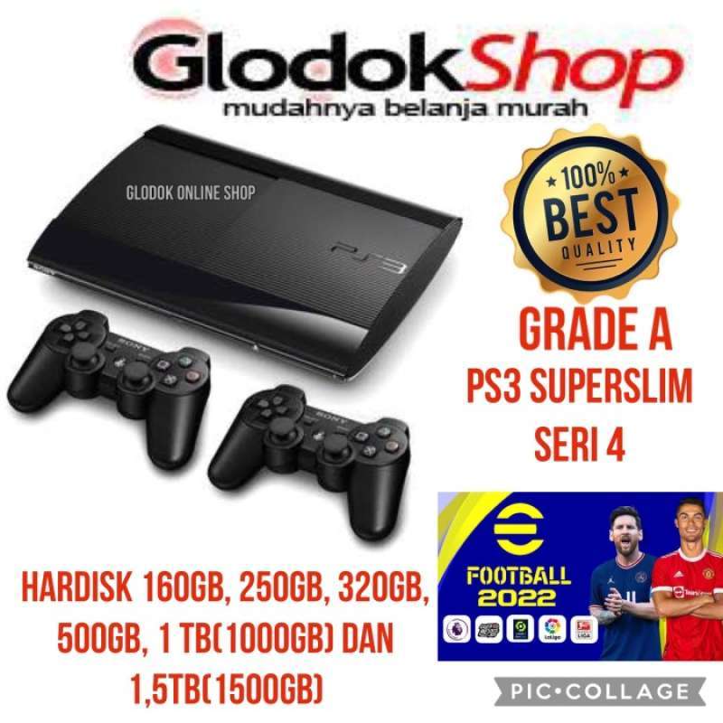 Jual PS3 superslim hardisk 160gb - 500gb internal full game di Seller Silvanna - Kapuk Muara ...