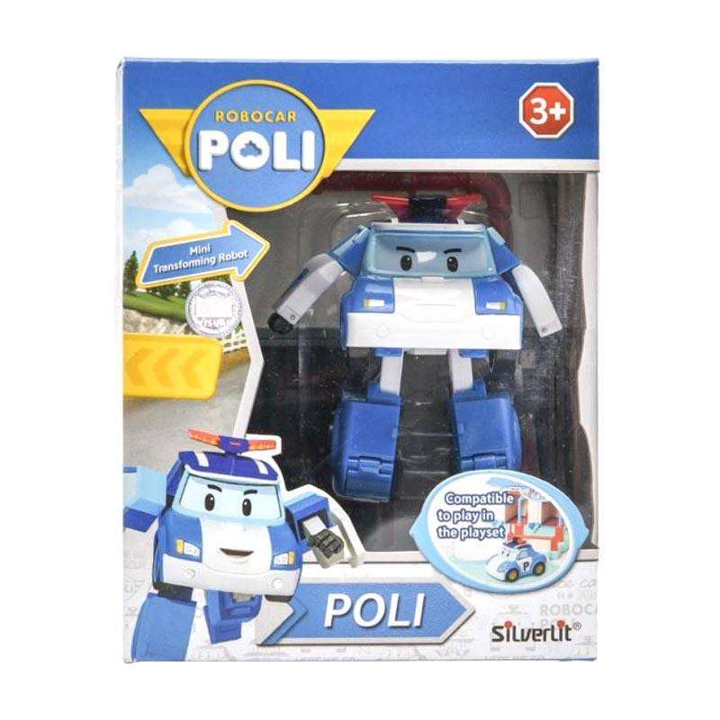 Promo Robocar Poli 83046 Mini Transforming Robot Poli Mainan Anak ...