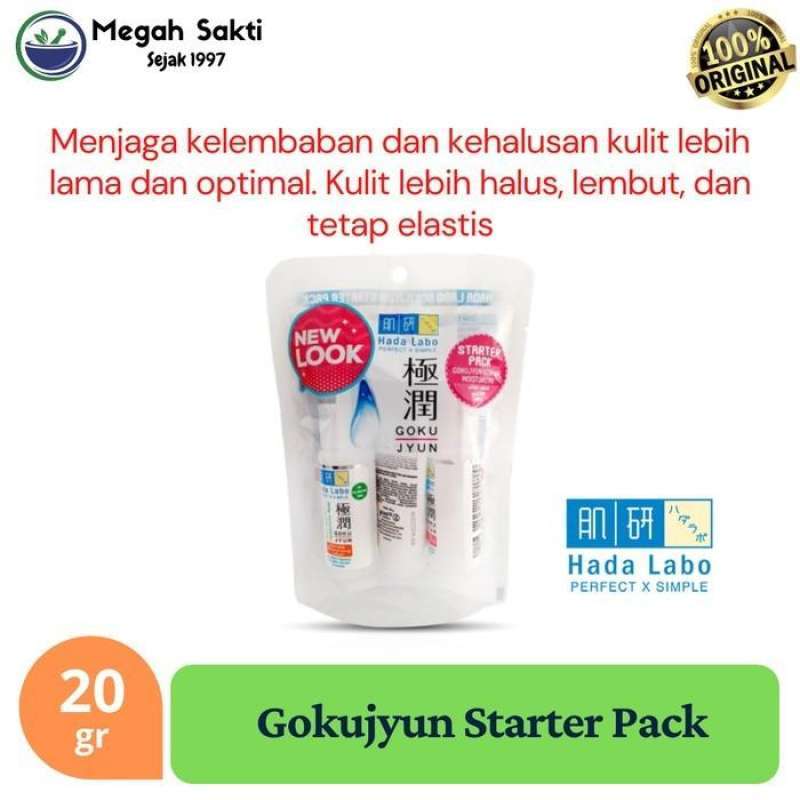Jual Hadalabo Hado Labo Gokujyun Moisturizing Starter Pack di Seller Megah Sakti Pharmacy ...