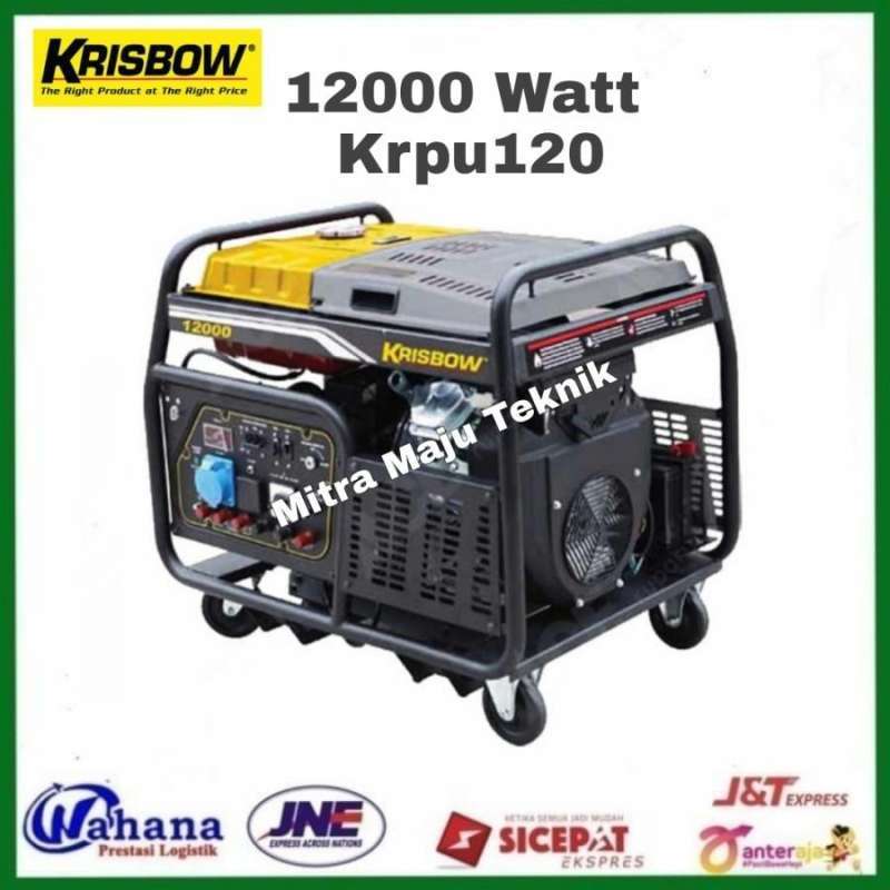 Jual Genset Bensin Open 12000 Watt Krisbow Krpu120 di Seller MITRA MAJU ...