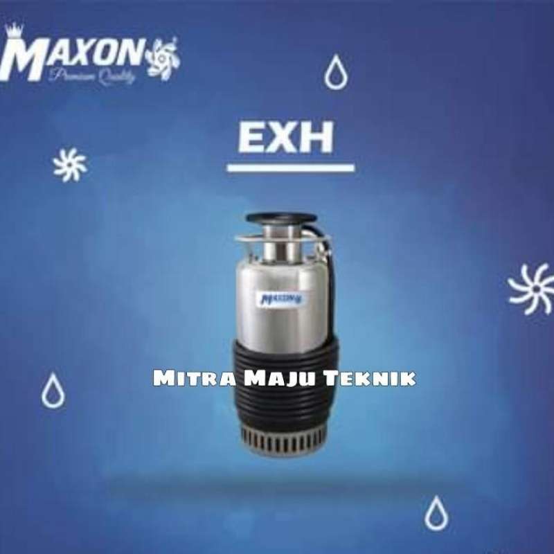 Jual POMPA TAMBAK MAXON EXH 34 4 inch 380VOLT 2.2KW 1,3KUBIK/MENIT 17m ...