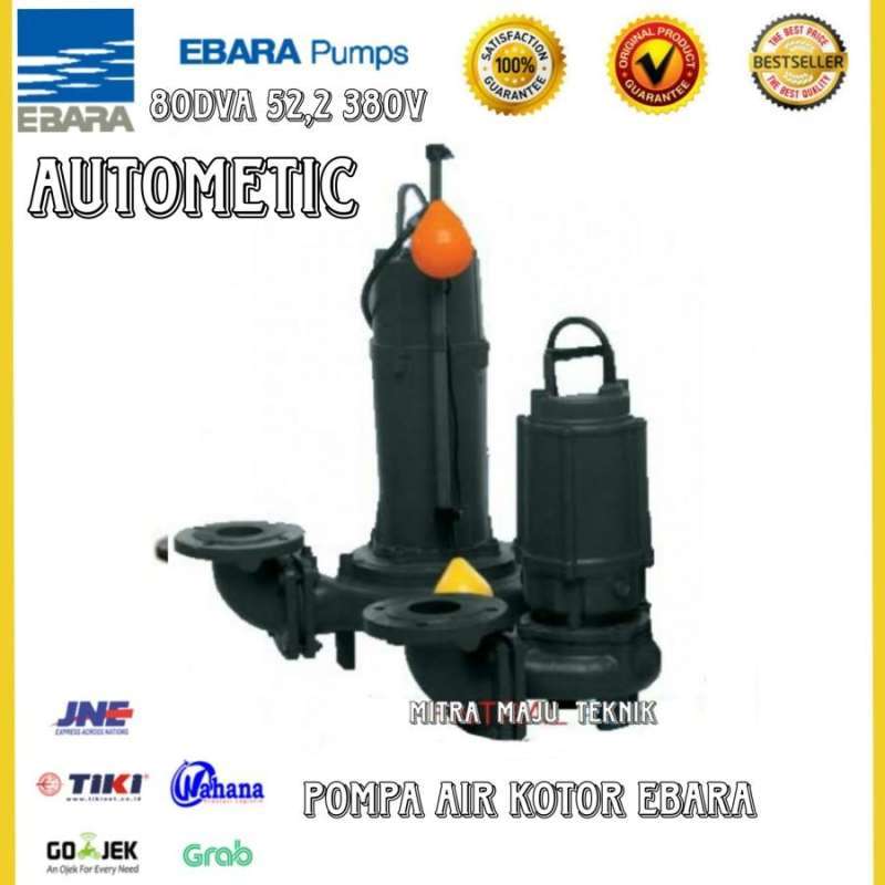 Jual Pompa Air Celup Ebara 80dfa52.2 Submersible Sewage Pump Cutter Impele Di Seller Mitra Maju ...