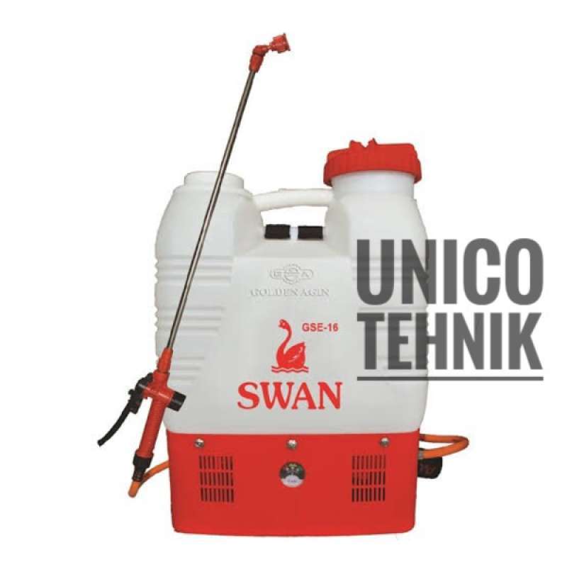 Jual Sprayer Swan Gse 16 Electrick Plastik / Alat Semprot Hama Swan 16 ...