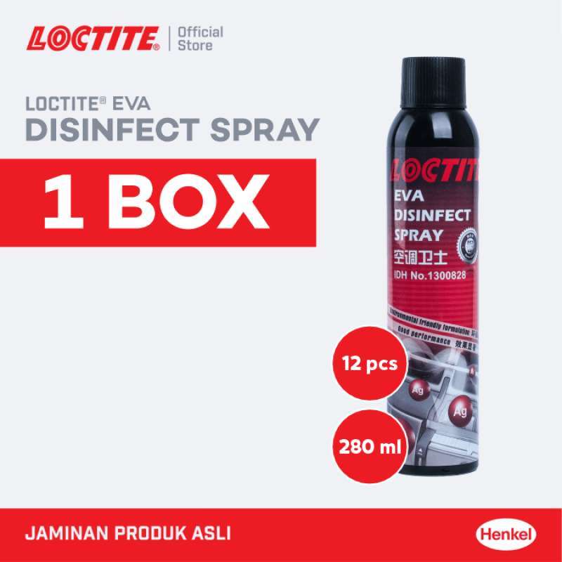 Jual Henkel LOCTITE EVA AIR CONDITIONER SPRAY AC Cleaner 280 ml Box di ...