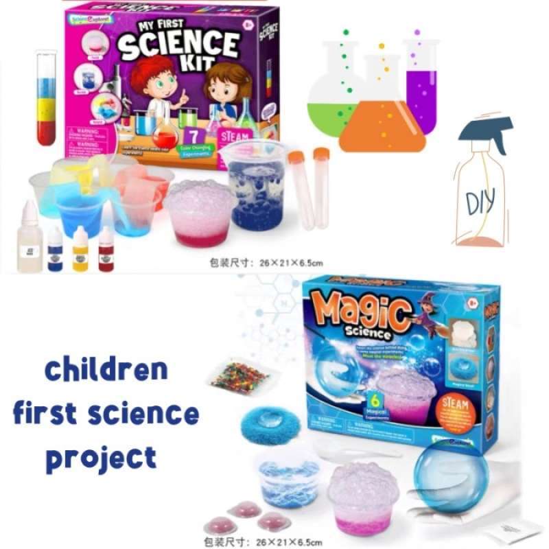 Promo My First Science Kit 7 Colors Experiment Magic Science Experiment ...