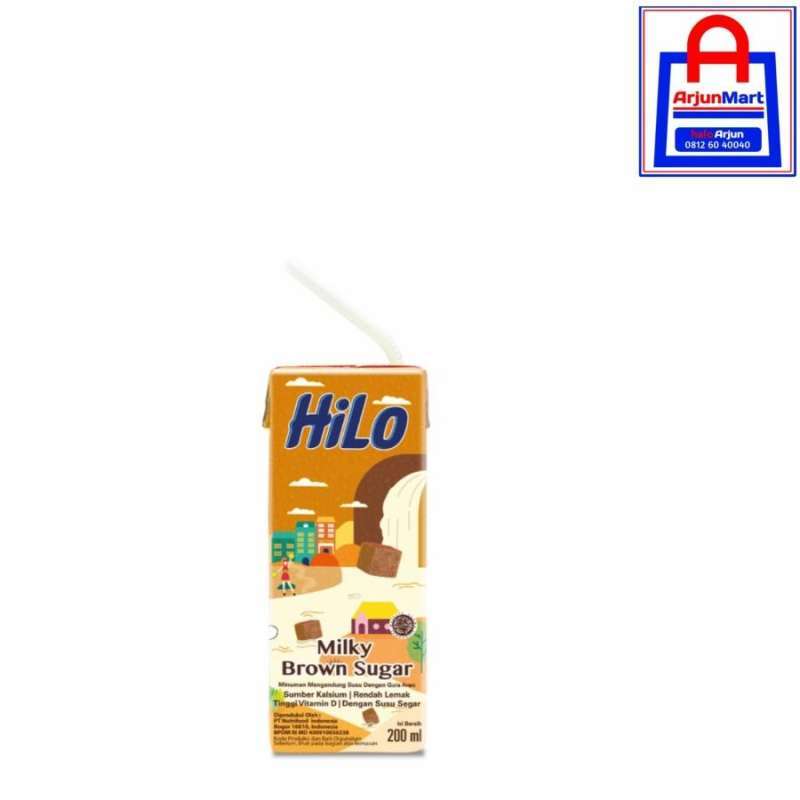 Jual Hilo UHT Milky Brown Sugar 200ml di Seller Arjun Mart - Kab. Deli Serdang, Sumatera Utara ...