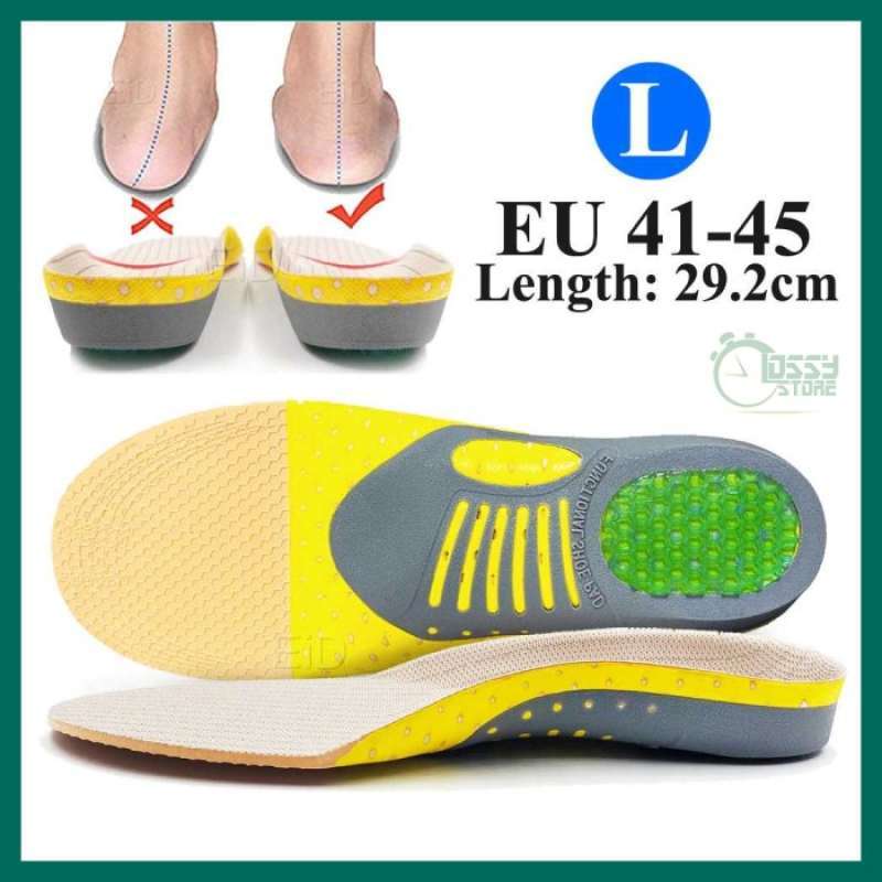 Promo Alas Kaki Sepatu Sol Dalam Insole Gel Pad Shock Absorb Orthotic ...