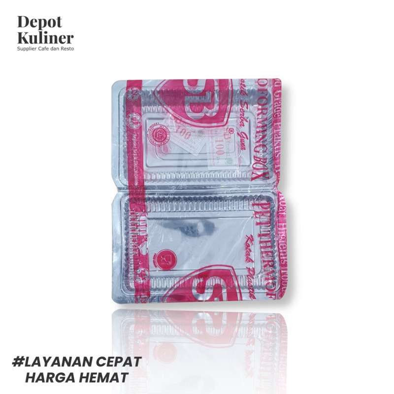 Jual SB Plastik Mika 3A Kemasan isi 100 Pcs Pembungkus Makanan di ...