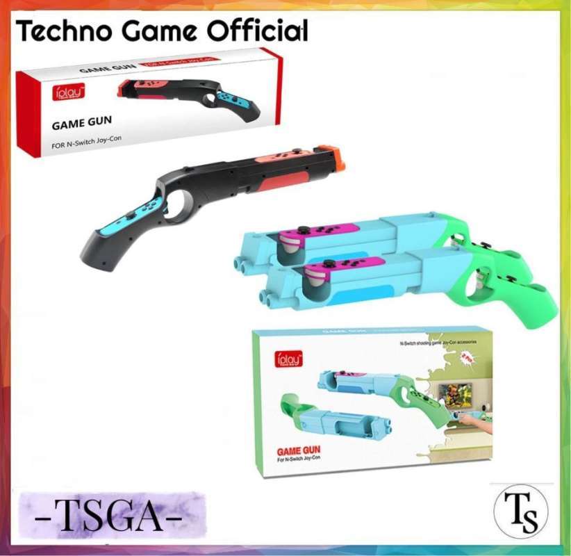 Jual Iplay Game Gun Pistol For Nintendo Switch Joycon - Gun Shooter Joy ...