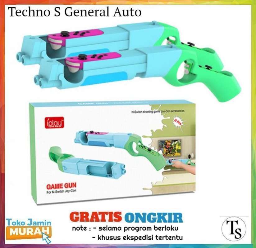 Jual Iplay Game Gun Pistol For Nintendo Switch Joycon - Gun Shooter Joy ...
