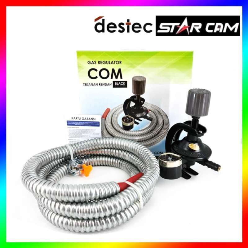Jual PROMO Regulator Gas LPG Tekanan Rendah Selang Starcam 201-MSS ...