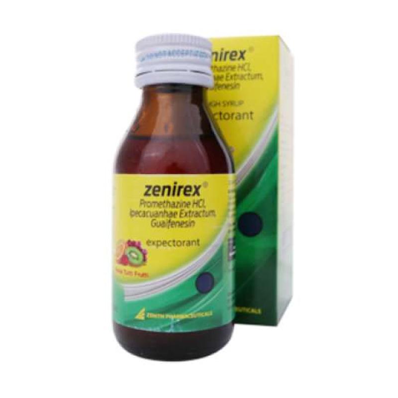 Jual zenirex Expectorant Obat Batuk Sirup [60 mL] di Seller G-Mart ...