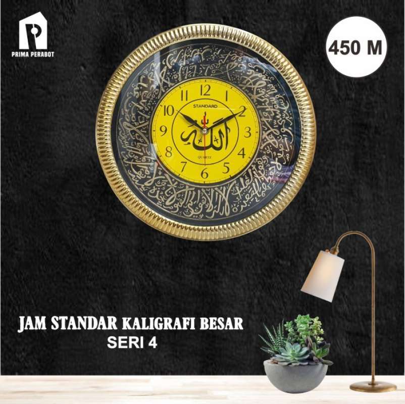 Promo Jam Standard Kaligrafi 450 M Diskon 5% di Seller JUNDY SPRAI ...