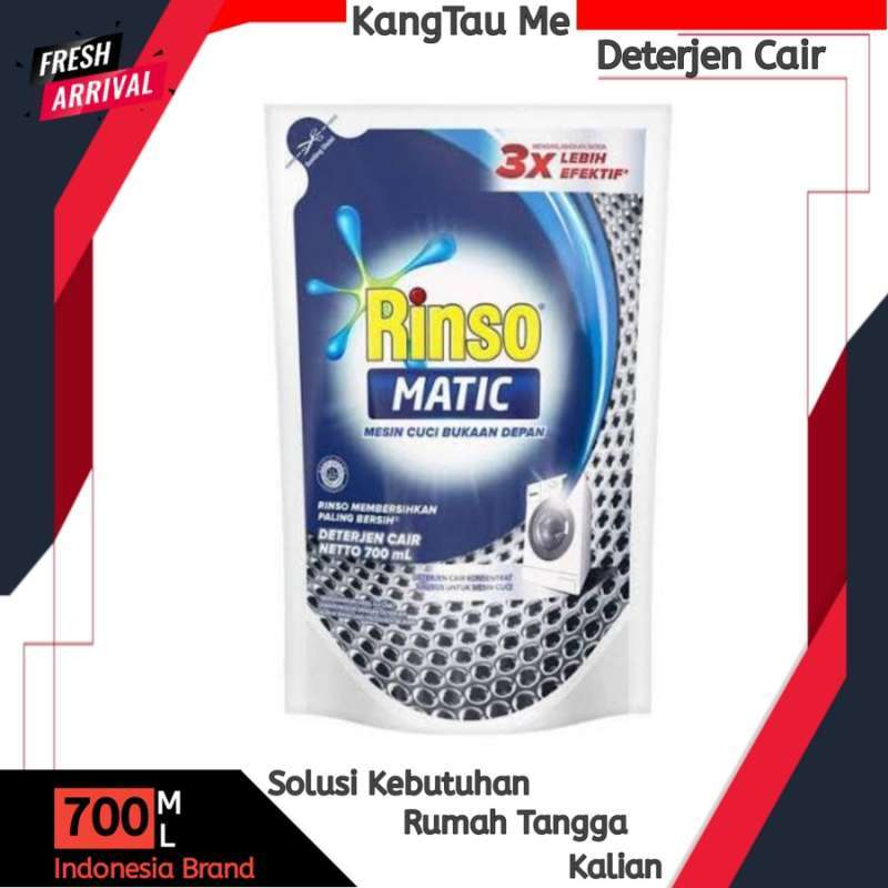 Jual Rinso Matic Bukaan Depan [700mL] di Seller Kangtau Me Mart - Kab ...