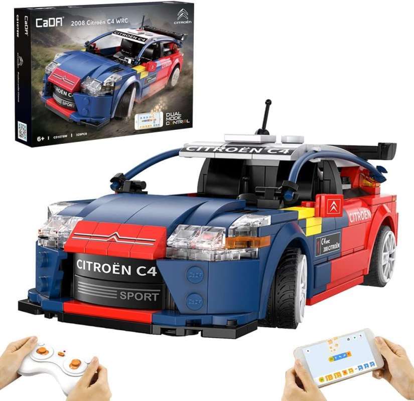 Promo Double E CADA Bricks 2008 Citroen C4 WRC Dual Mode Control Diskon ...