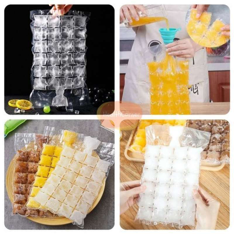 Jual Kantong Cetakan Es Batu Plastik Pembuat Es Disposable Ice Making ...