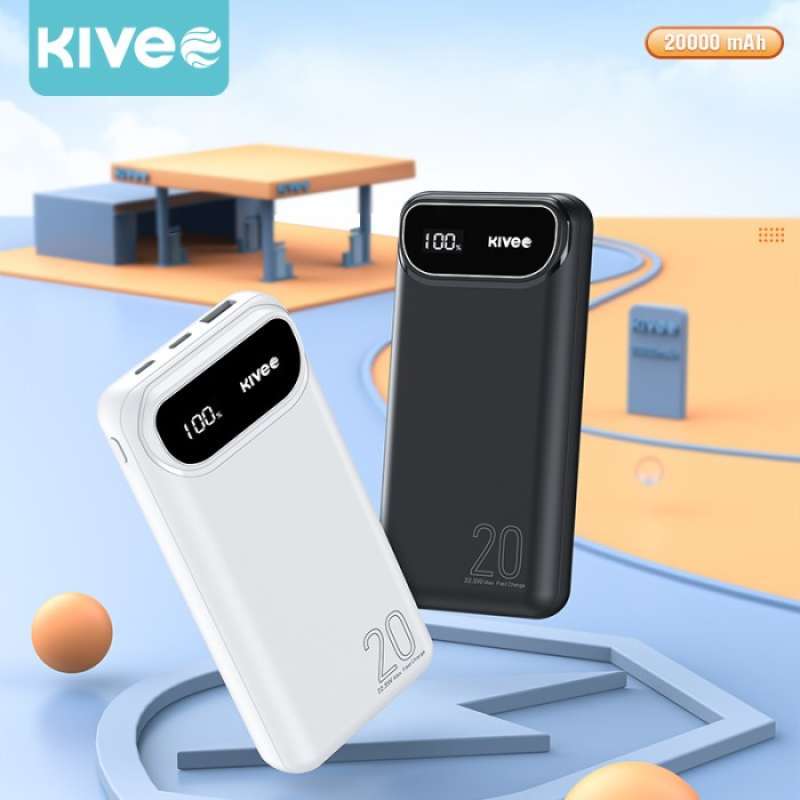 Jual Power Bank Kivee 20000mah 22.5w Fast Charging Qc 3.0 Type C Pd ...