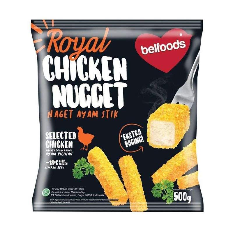 Jual Belfoods Royal Chicken Nugget Stick [500 gr] di Seller Sumarno ...