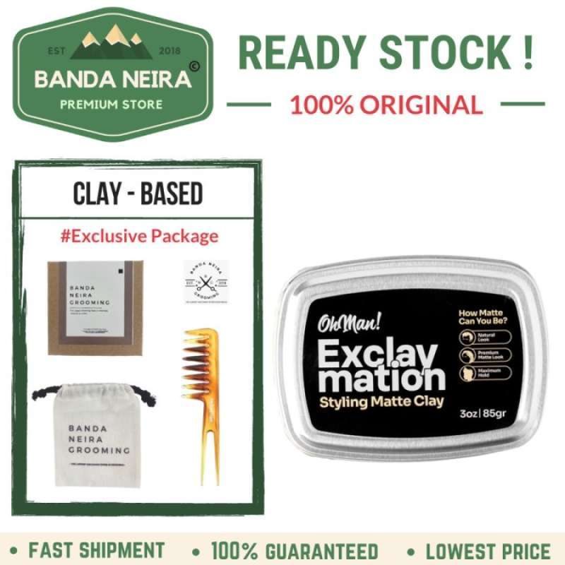 Jual Oh Man Pomade Army Clay Original Lokal Murah di Seller DERYL SHOP ...
