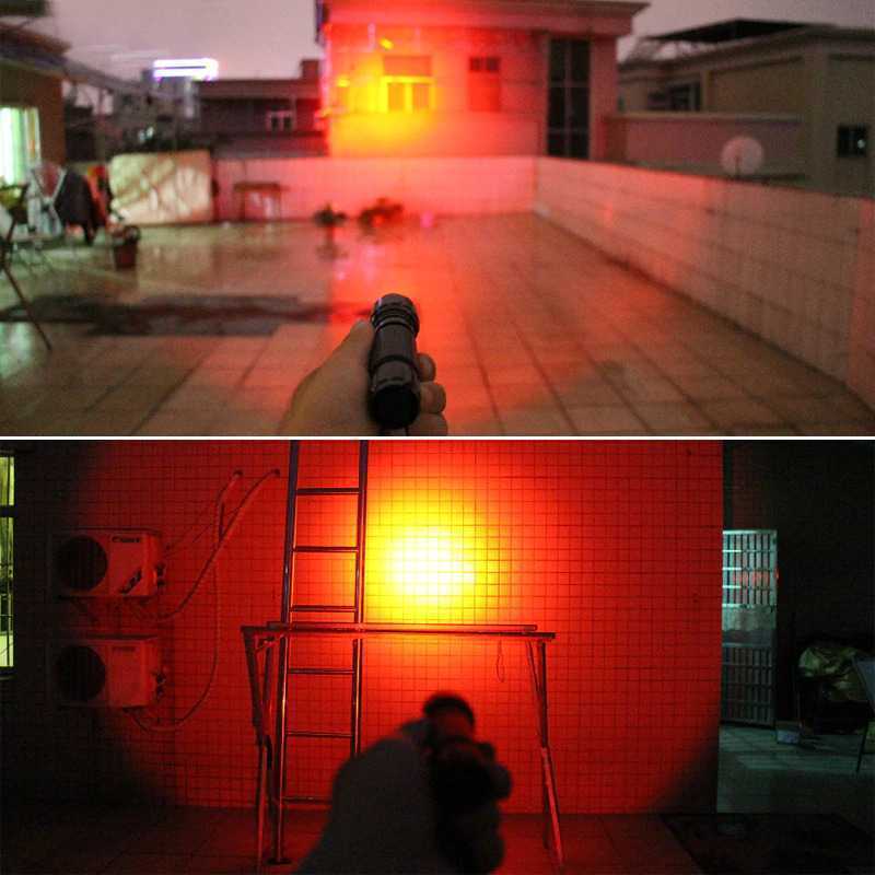 Jual Wanfire Senter Led Tactical Hunting Airsoft Red Light - Q5 Warna ...