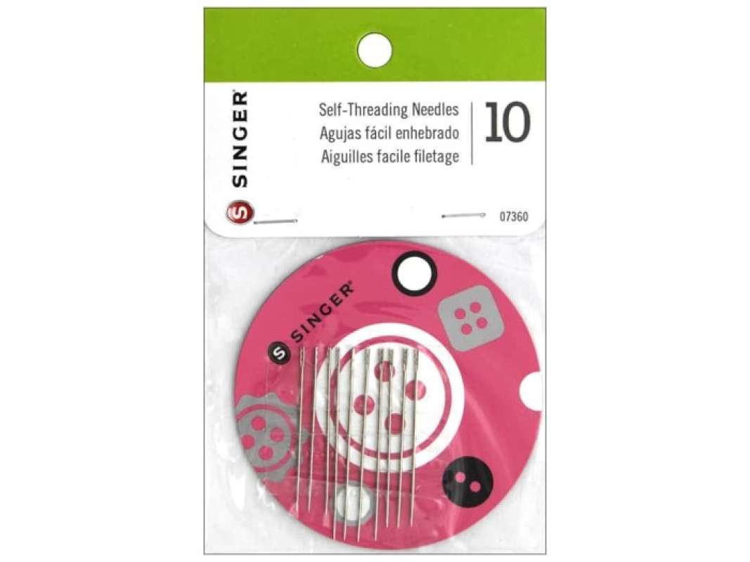 Promo Singer Self Threading Needles With Storage Magnet - Jarum Jahit ...