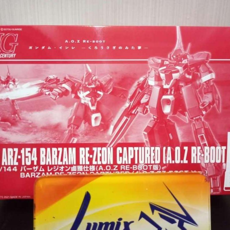 Jual P-Bandai HGUC 1/144 Barzam Zeon Captured AOZ RE-BOOT Gundam HG Reboot di Seller LumixJr ...