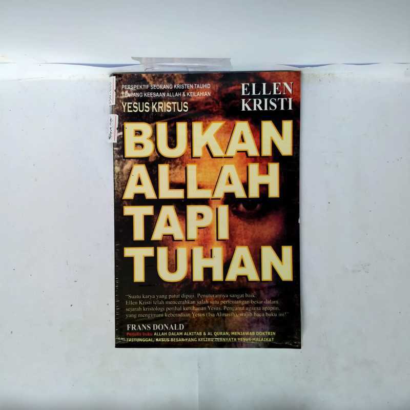 Jual Buku Perspektif Seorang Kristen Tauhid Tentang Keesaan Allah Dan ...