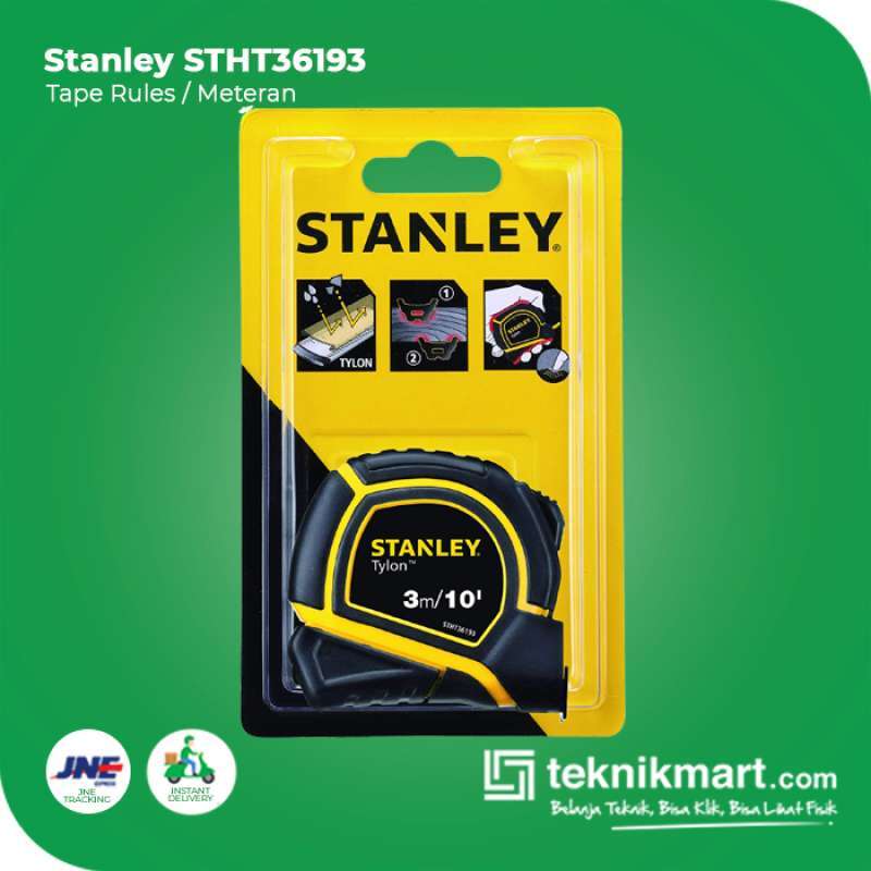 Promo Stanley Tylon Tape Rules / Meteran Manual 3m Stht36193 Diskon 10% ...