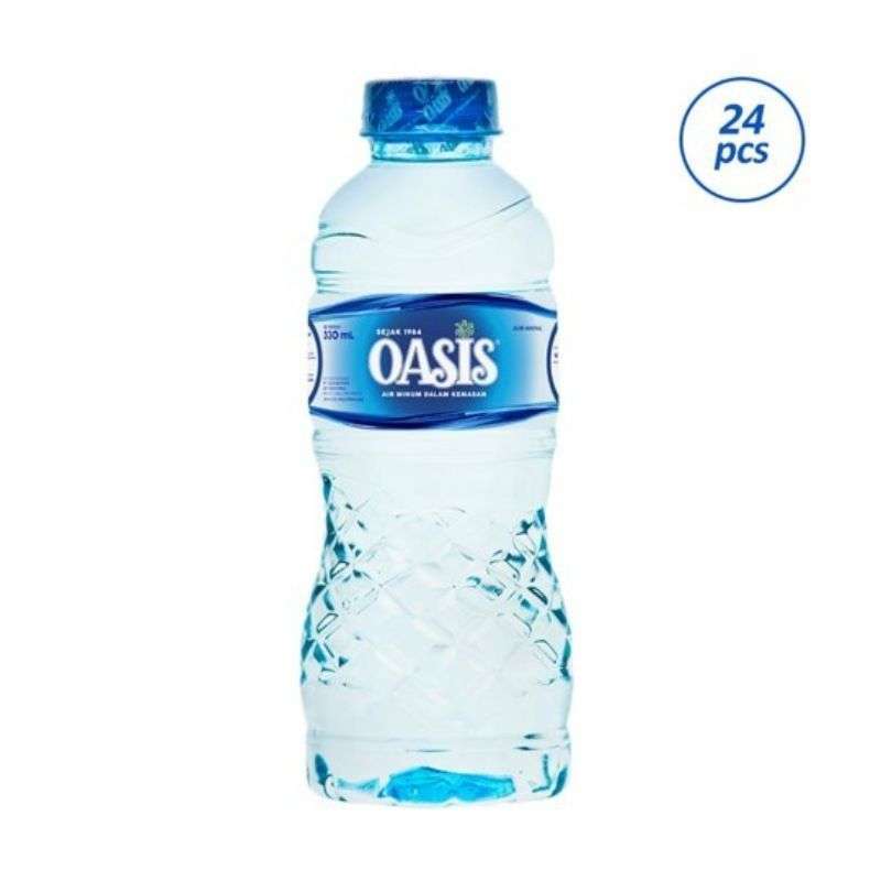 Jual [gosend/grab] Oasis Air Mineral 330ml Botol Mini [1 Box 24 Pcs] Di ...