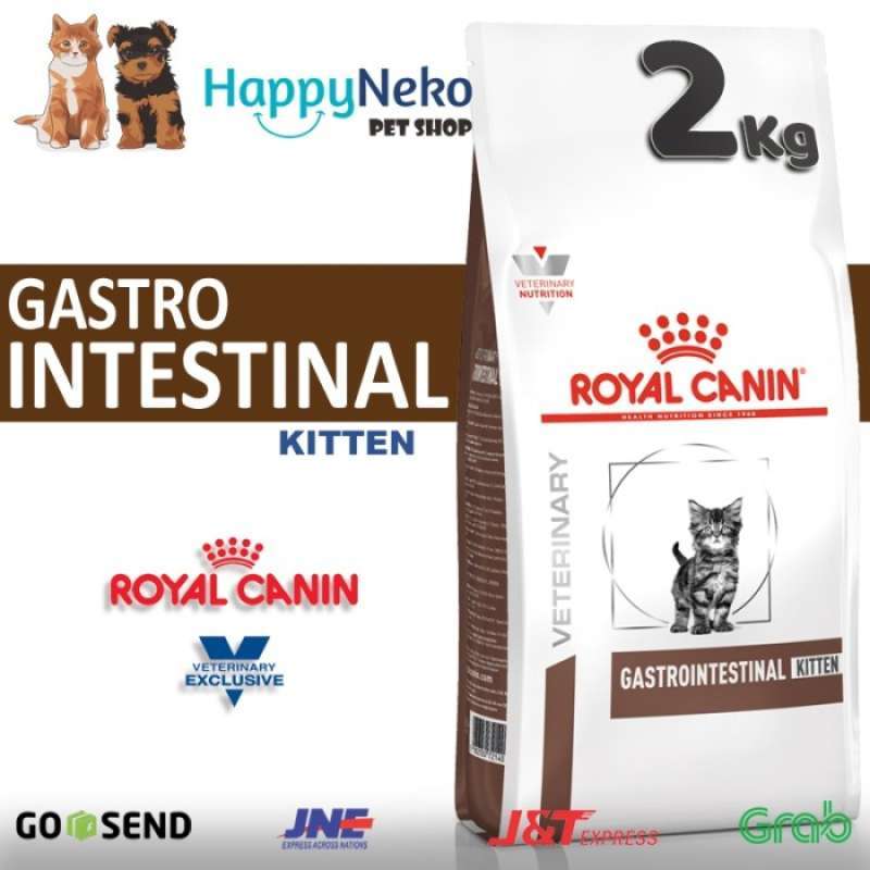 Jual Royal Canin Gastro Intestinal Kitten 2Kg Makanan Diare Anak Kucing ...