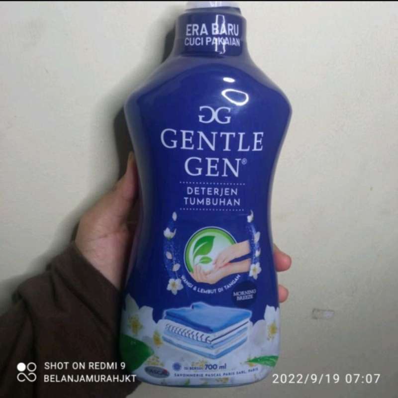 Jual GENTLE GEN | Detergen Cair Dari Tumbuhan 750ml Teknologi Modern ...