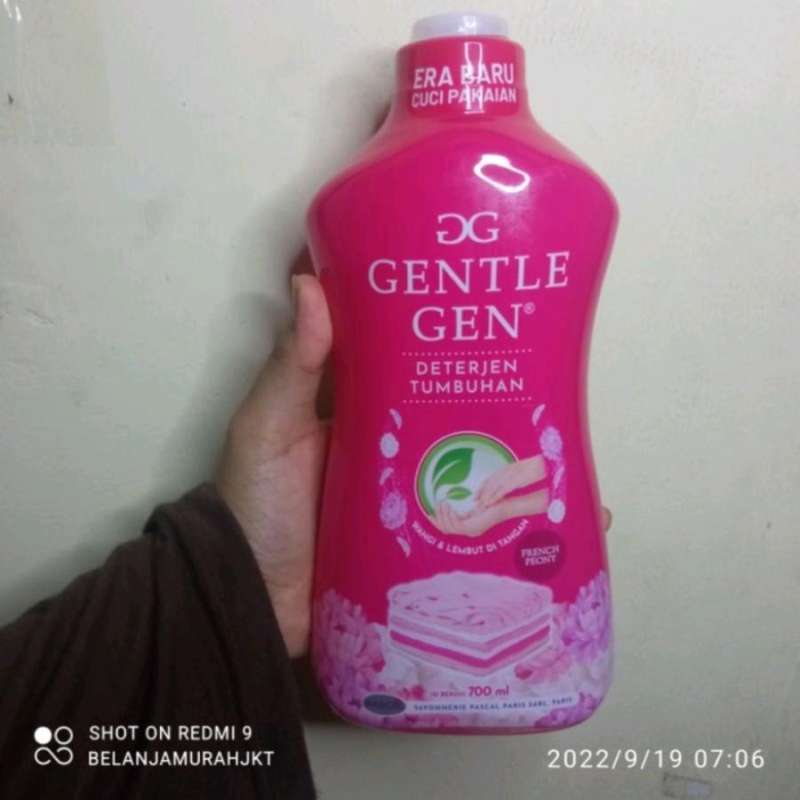 Jual Gentle Gen | Detergen Cair Dari Tumbuhan 750ml Teknologi Modern ...