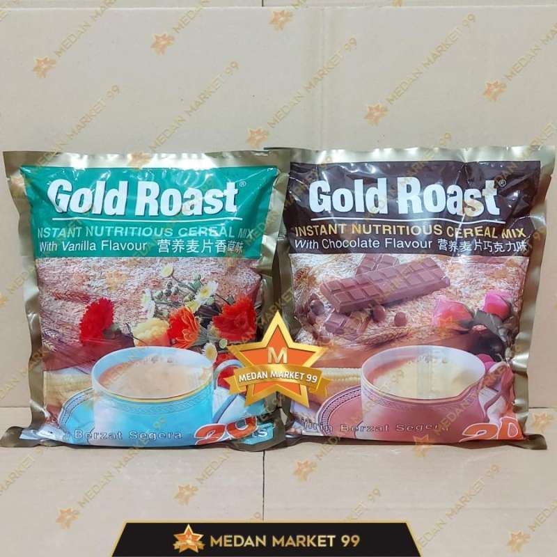 Jual GOLD ROAST CEREAL VANILLA & COKELAT | NUTRITION CEREAL | SEREAL ...