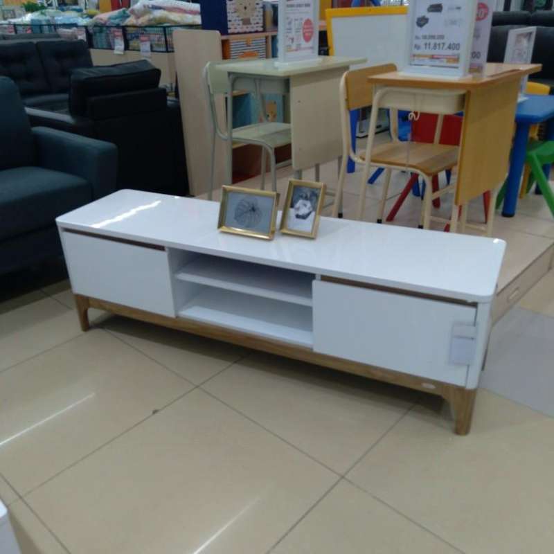 Jual Meja Tv Informa Huston Stand Tv White Putih Rak Tv Meja Ruang Tv ...