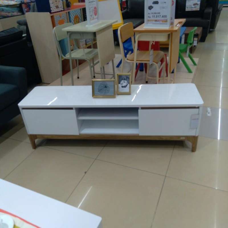 Jual Meja Tv Informa Huston Stand Tv White Putih Rak Tv Meja Ruang Tv ...