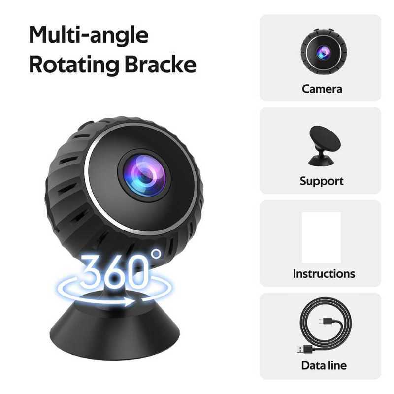 Jual GLO ZUIDID Mini WiFi IP Camera CCTV IR Sensor 1080P - X10 Warna ...
