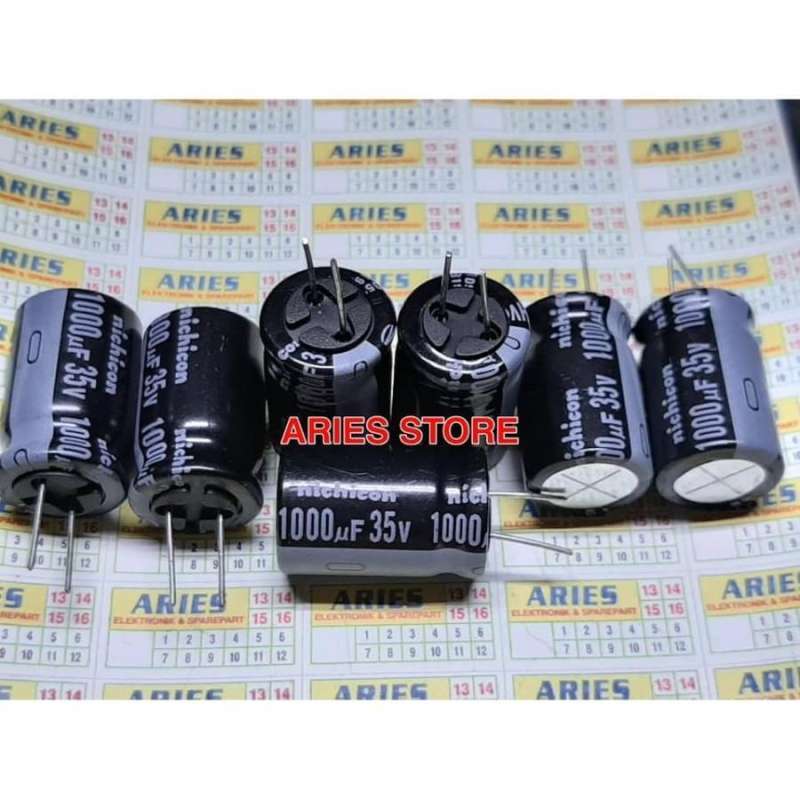 Jual ELCO 1000uf 35v nichicon ori 1000 uf 35 volt di Seller Aries ...