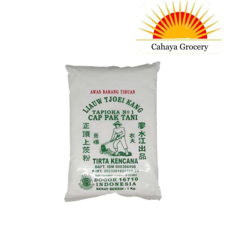 Jual Sagu Cap Pak Tani - Tirta Kencana 1kg Asli Di Seller Cahaya ...